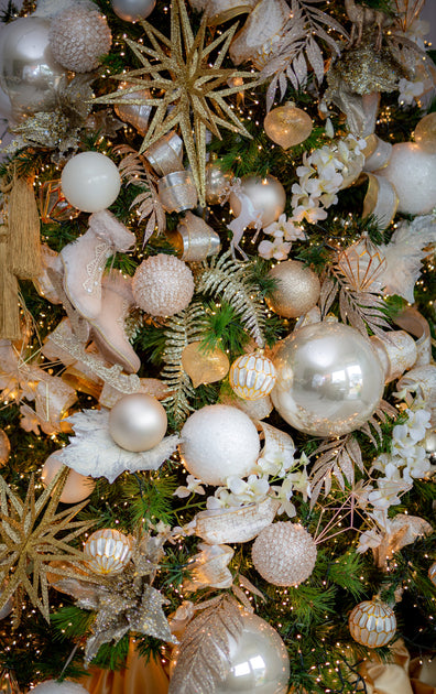 Champagne Luxe Tree Decorations – Qube Luxe