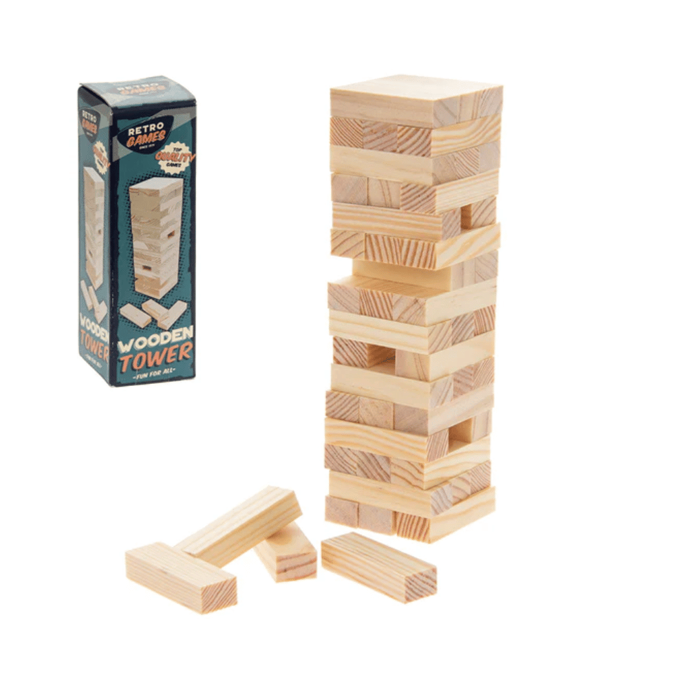 Wooden Tower Table Game – Qube Luxe