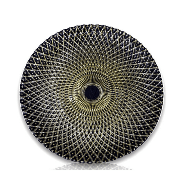 Charger Plates | Glass Charger Plates – Qube Luxe